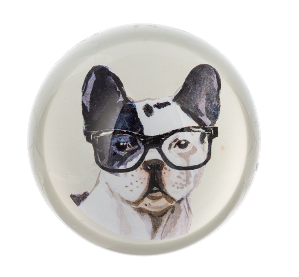Dog Paperweight – Bird House on the Greenway